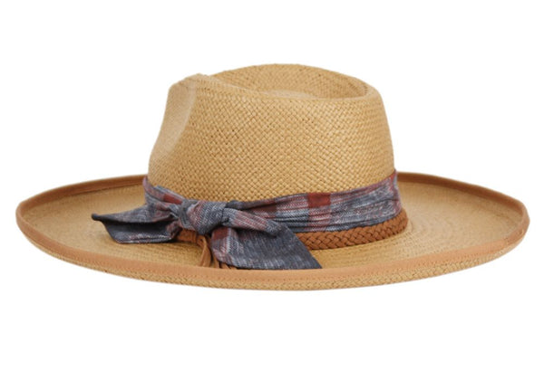 Adonis | Pencil Curl Wide Brim Straw Hat | Hats On Us – Hats On US